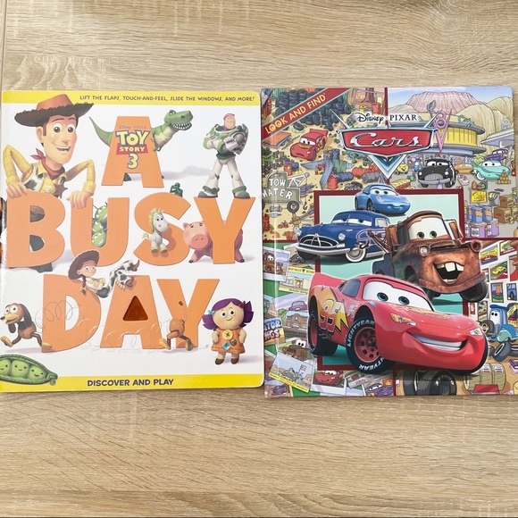 Other | Toy Story Cars Books | Poshmark